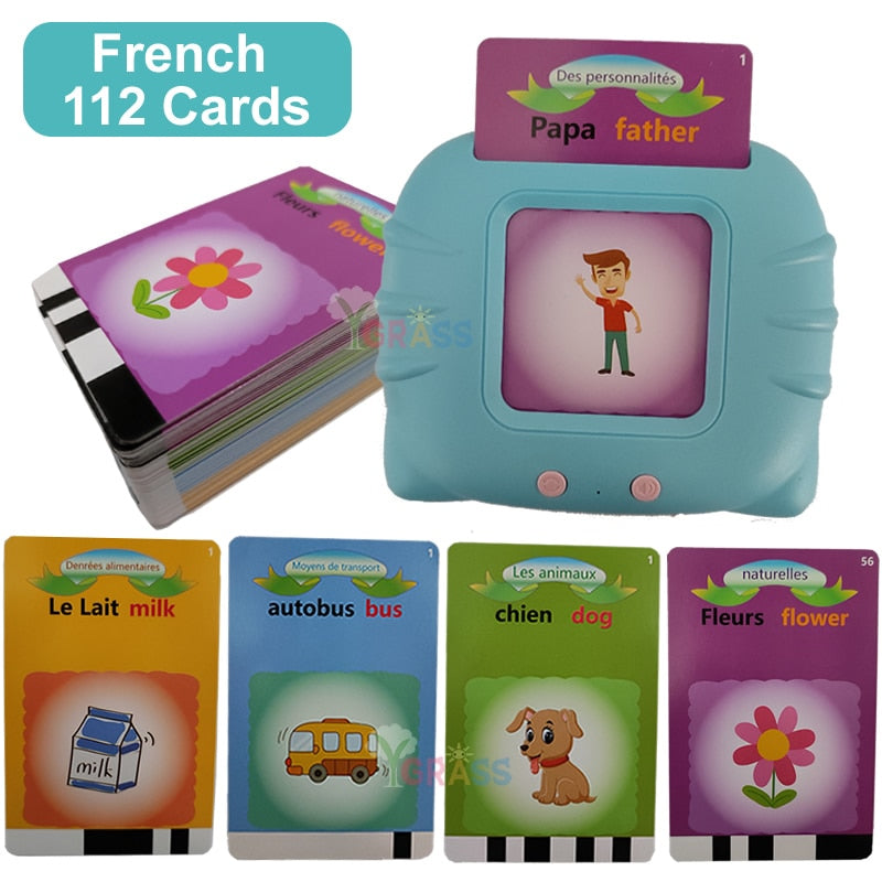 JEU USB AUDIO INTERACTIF APPRENTISSAGE DES MOTS - 110 CARTES PARLANTES ...